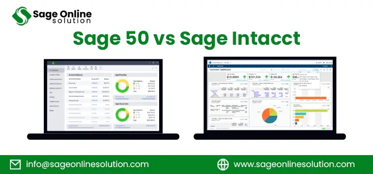Sage 50 vs Sage Intacct, Sage Intacct vs Sage 50